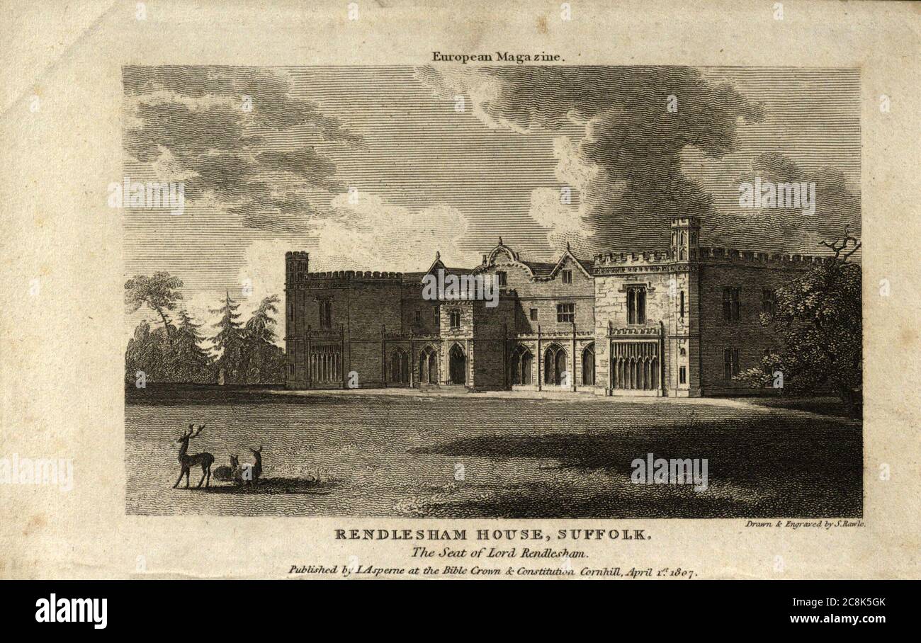 Rendlesham hall hi-res stock photography and images - Alamy