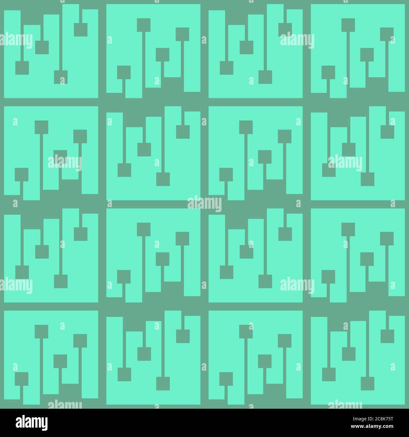 Simple flat seamless pattern will attract attention and transform any ...