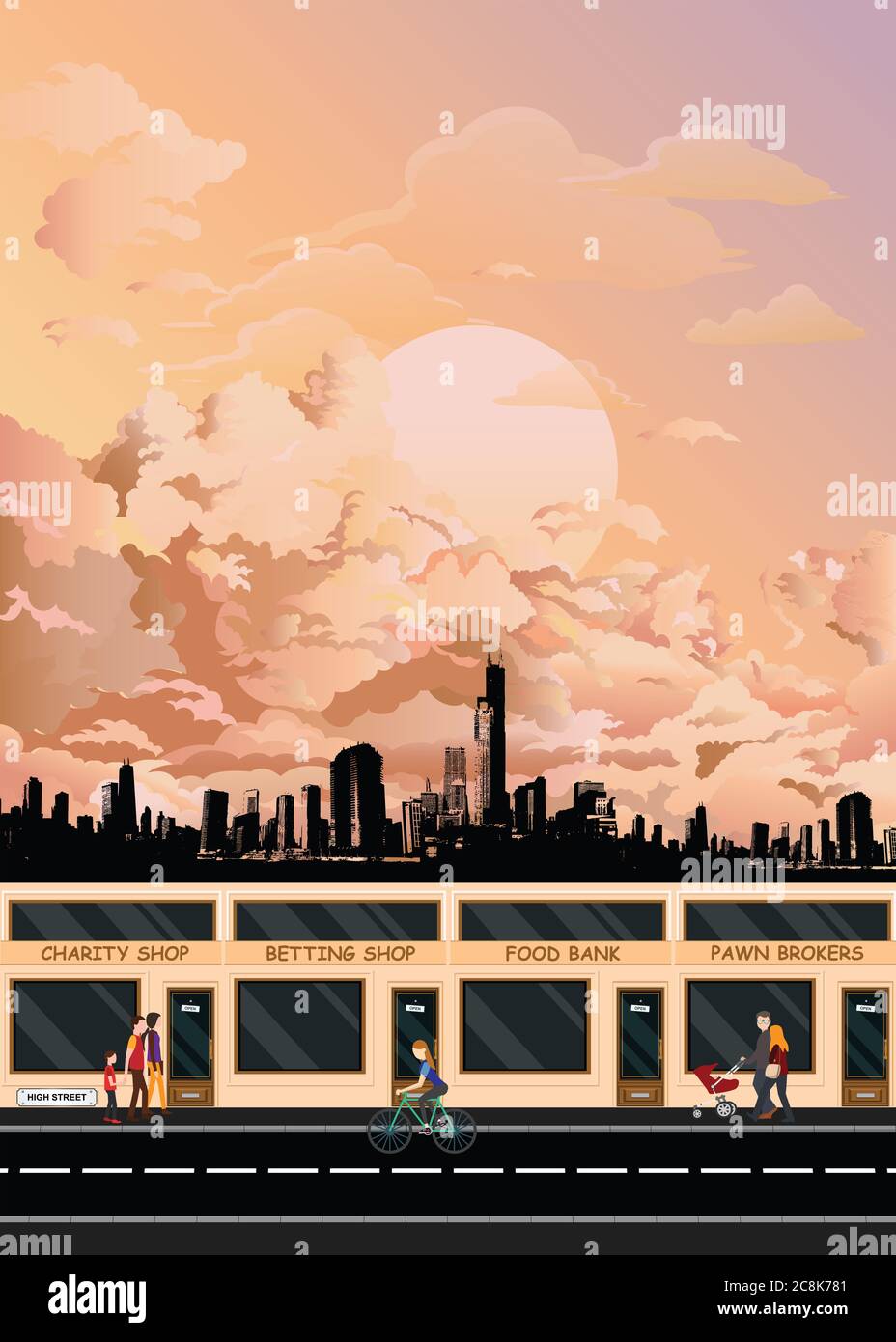 Economic deterioration hi-res stock photography and images - Alamy