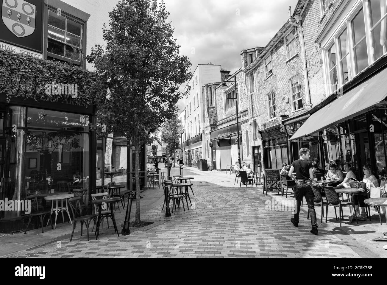 Guildhall street canterbury Black and White Stock Photos & Images - Alamy