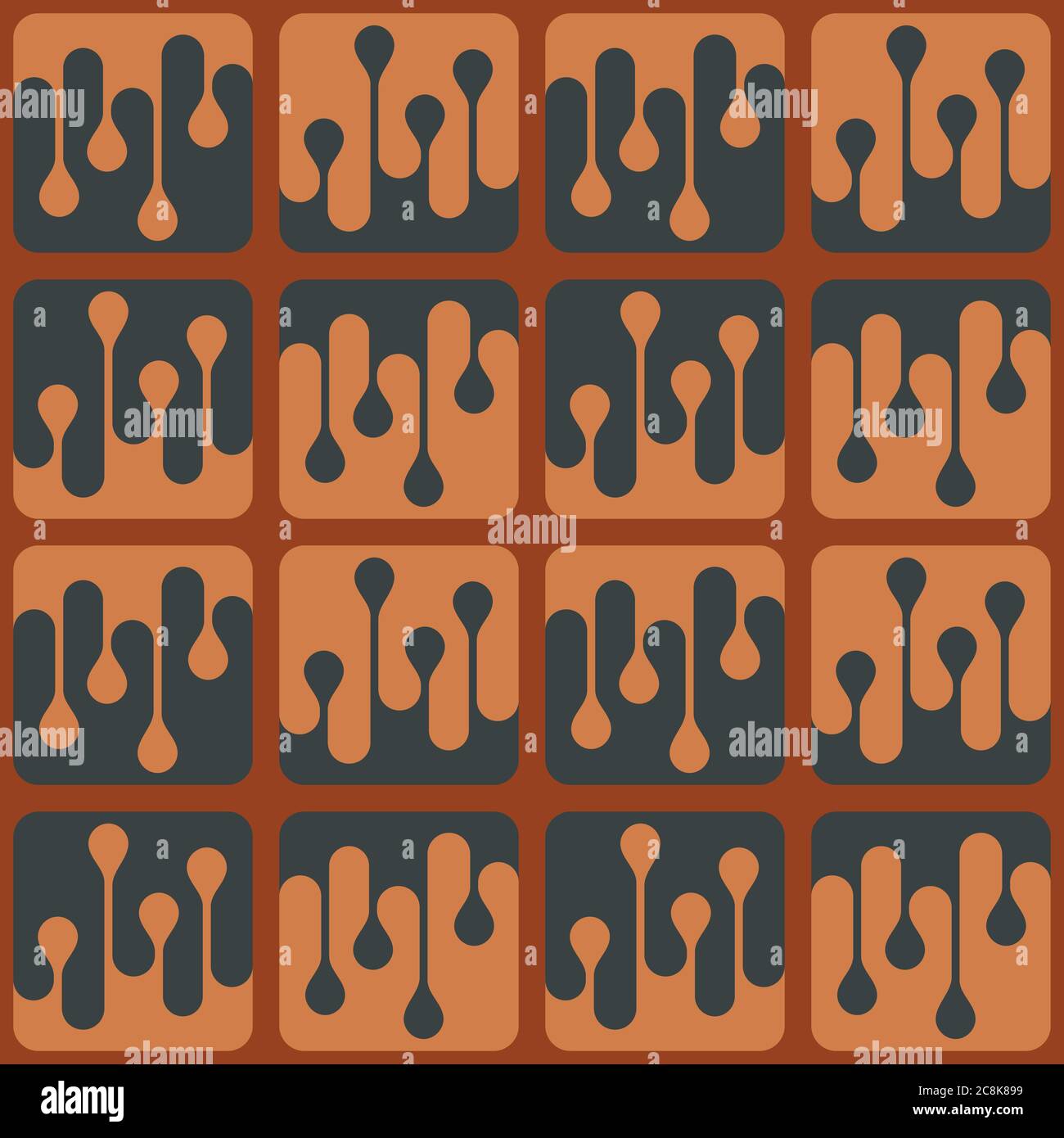Simple flat seamless pattern will attract attention and transform any ...