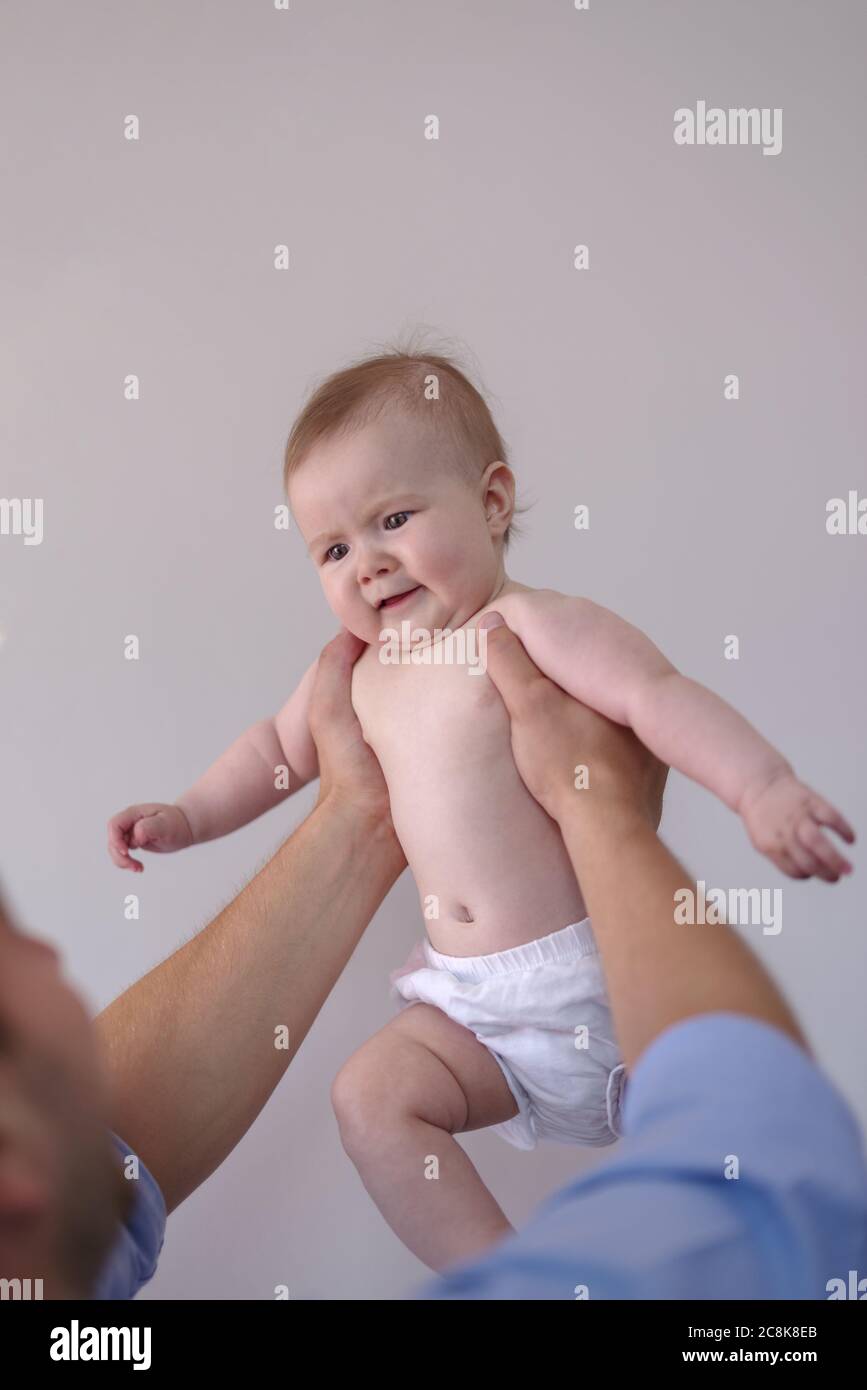 Holding aloft hi-res stock photography and images - Alamy