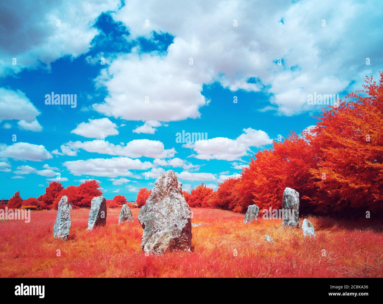 Duloe stone circle hi-res stock photography and images - Alamy