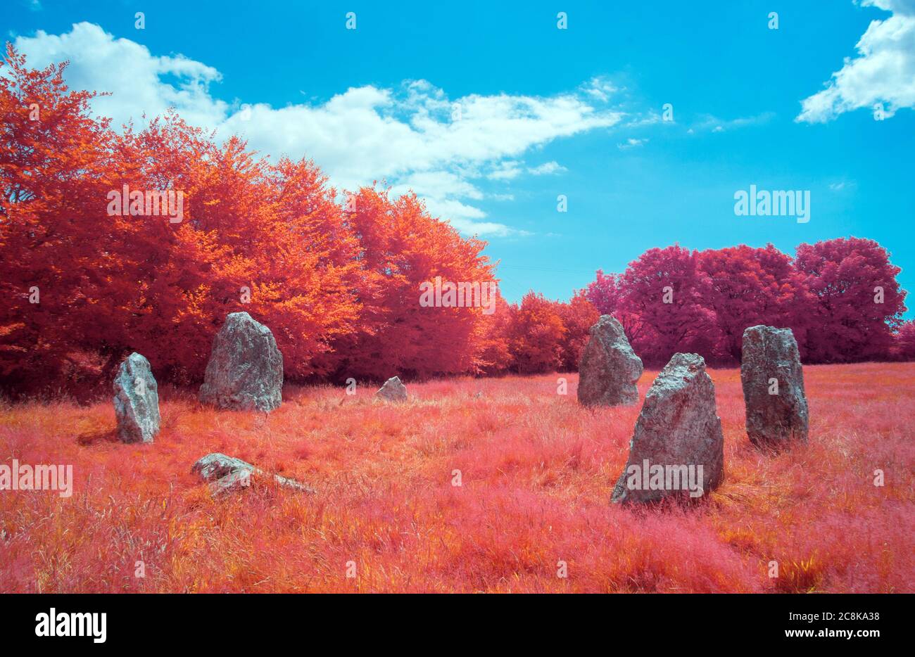 Duloe stone circle hi-res stock photography and images - Alamy