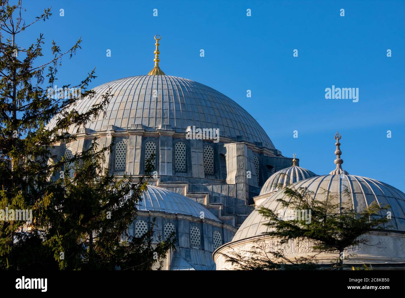Architectural details of Suleymaniye Mosque in Istanbul Stock Photo - Alamy