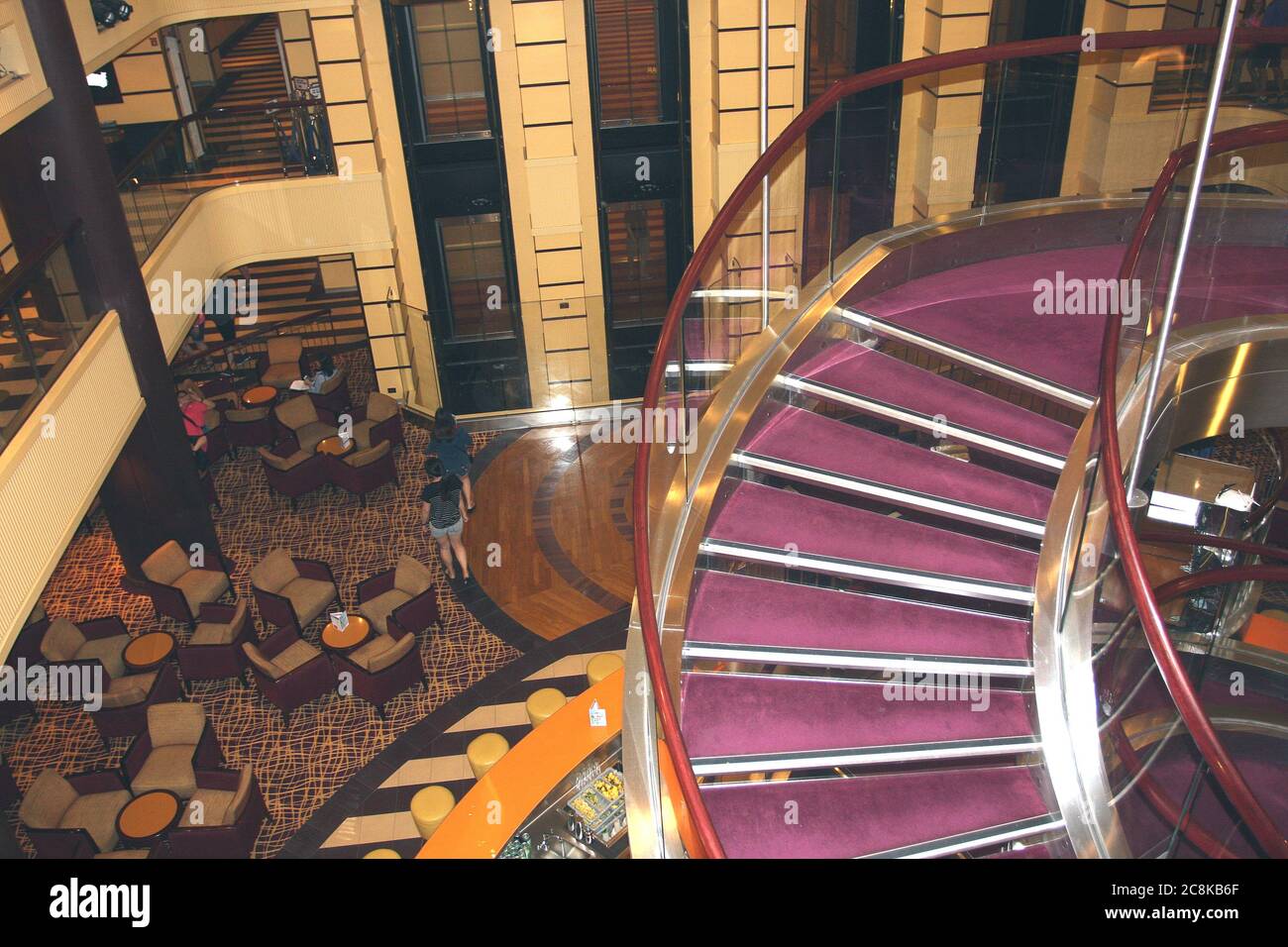 Cruise ship atrium hi-res stock photography and images - Alamy