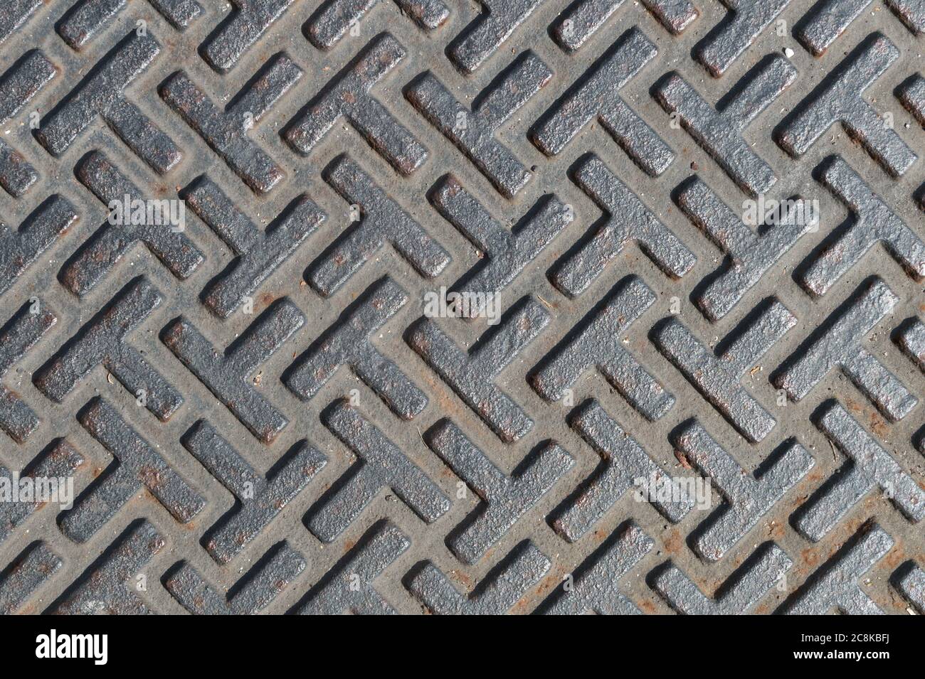 pattern style of steel floor for background Stock Photo - Alamy