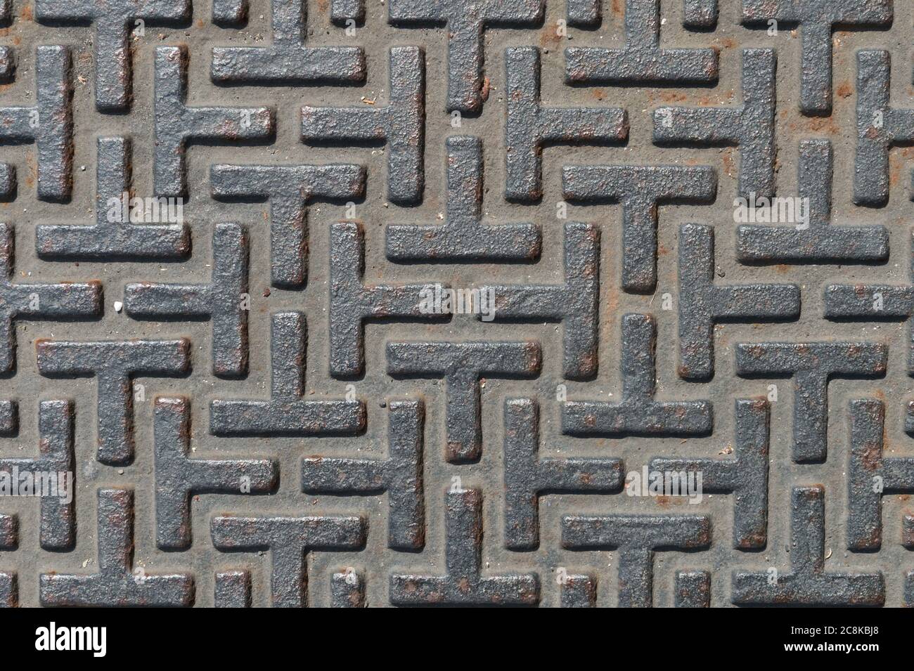 pattern style of steel floor for background Stock Photo - Alamy