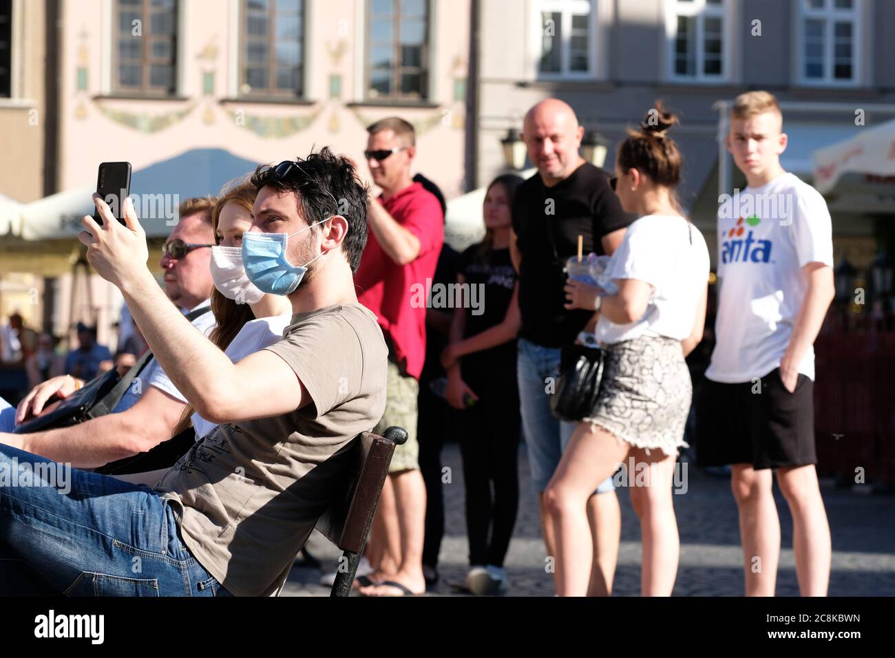 Poland masks covid hi-res stock photography and images - Alamy