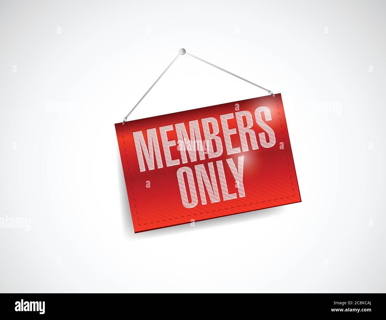 Membership only club Stock Vector Images - Alamy