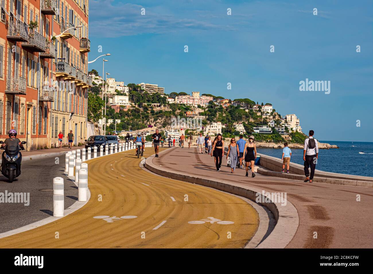 The promenade in Nice is a popular place in summer - CITY OF NICE ...