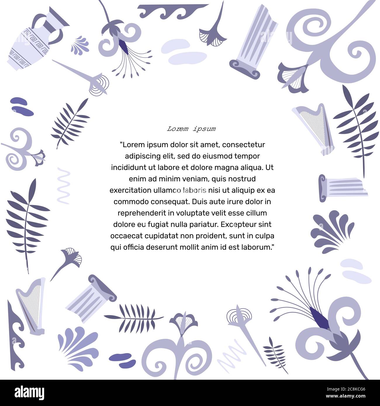 Abstract frame vector template. Wedding invitation Stock Vector Image ...