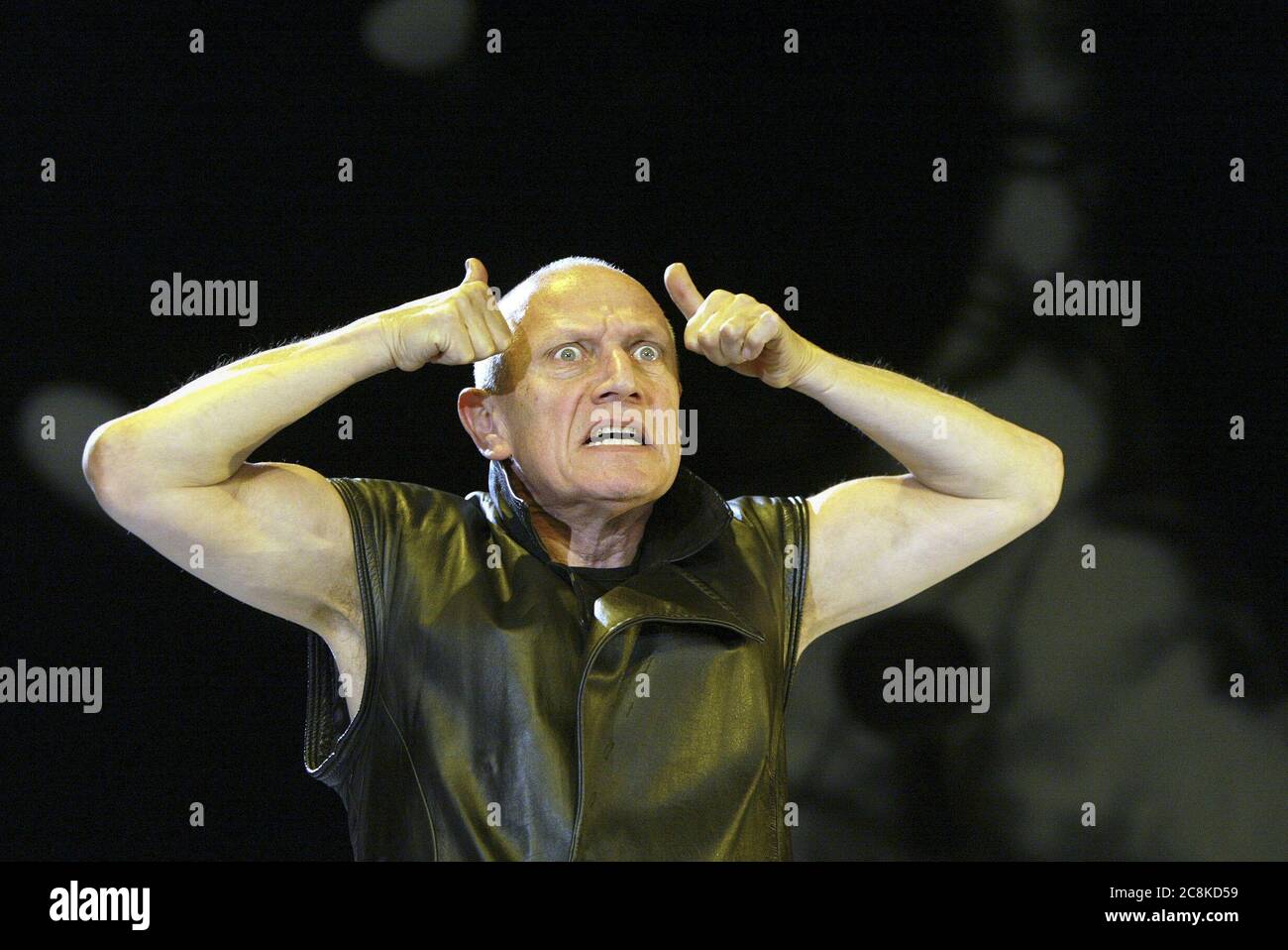 Steven Berkoff (Satan) in MESSIAH - Scenes from a Crucifixion written ...