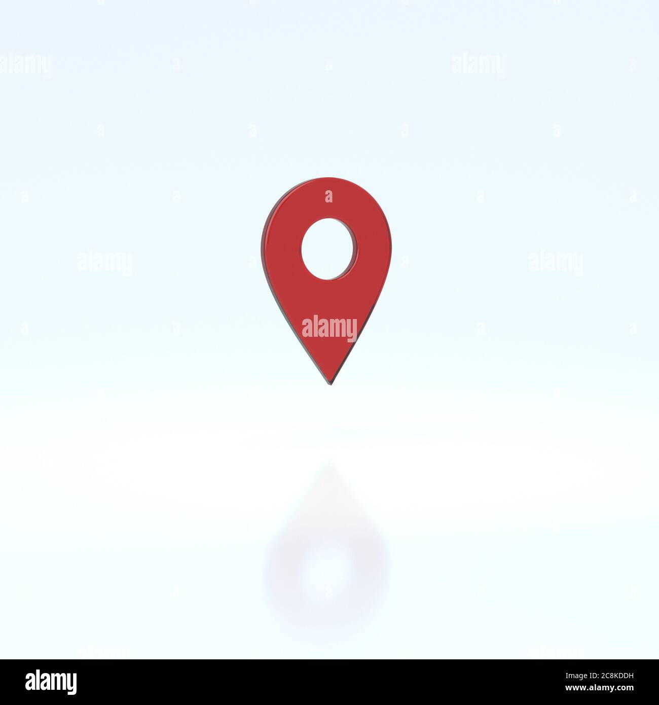 3D pointer location map pin. Travel destination place symbol pin. Road ...