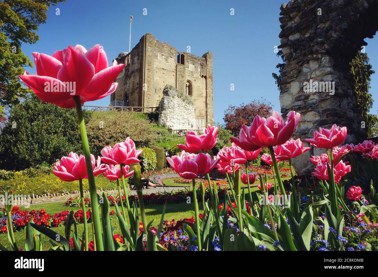 Guildford castle england hi-res stock photography and images - Alamy