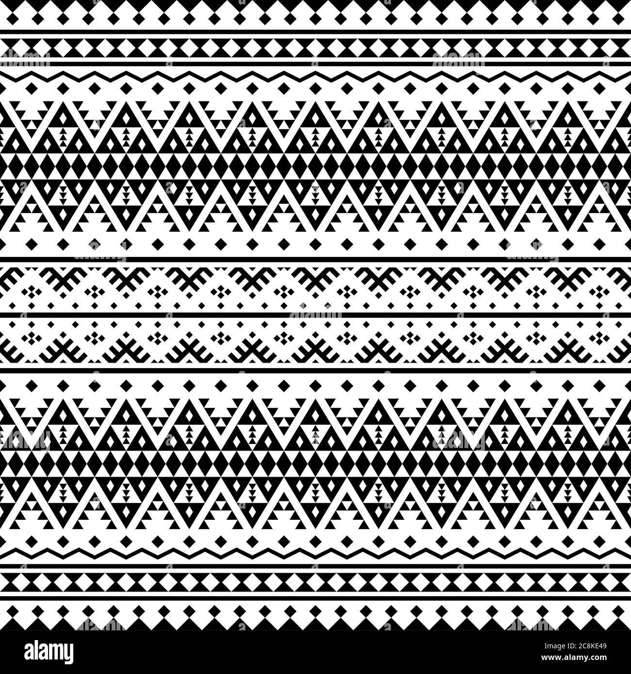 Seamless Ethnic Pattern texture design Illustration vector for ...