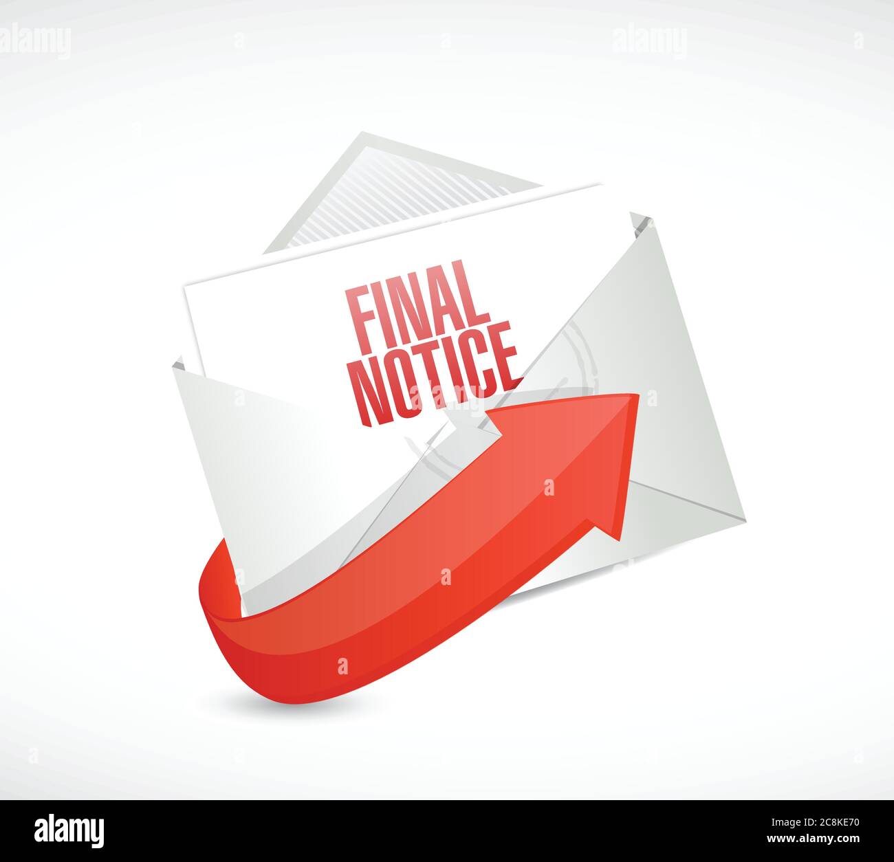 Final demand invoice Stock Vector Images - Alamy