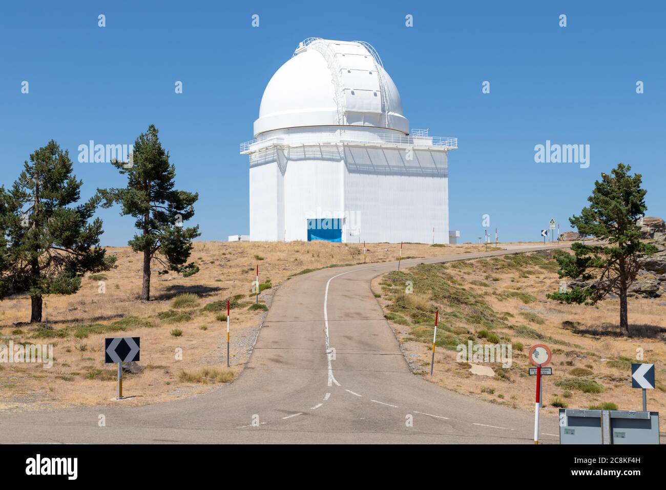 Astronomical Observatory in Calar Alto, Almeria, Spain. This is the ...
