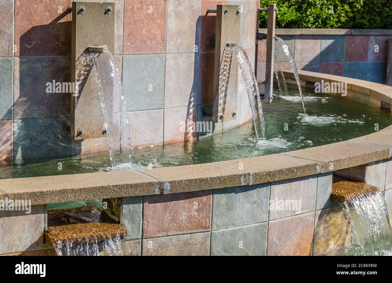 Multiple fountain outlets hi-res stock photography and images - Alamy