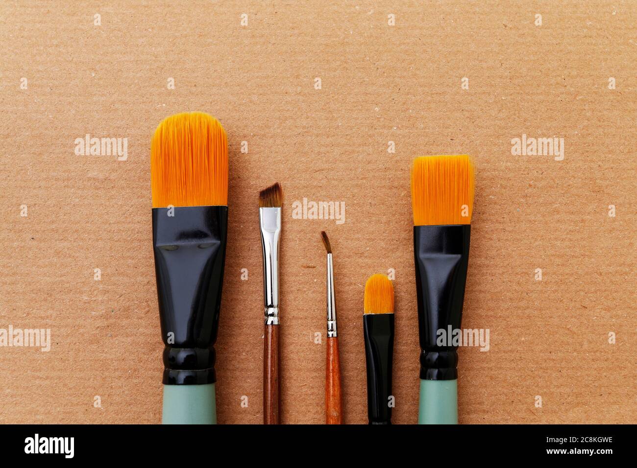 Types of brushes hi-res stock photography and images - Alamy