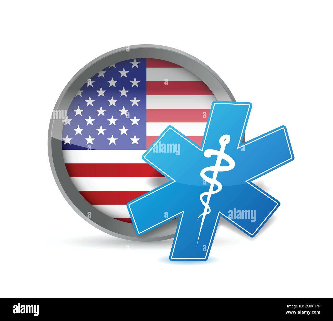 Us hospital bed Stock Vector Images - Alamy