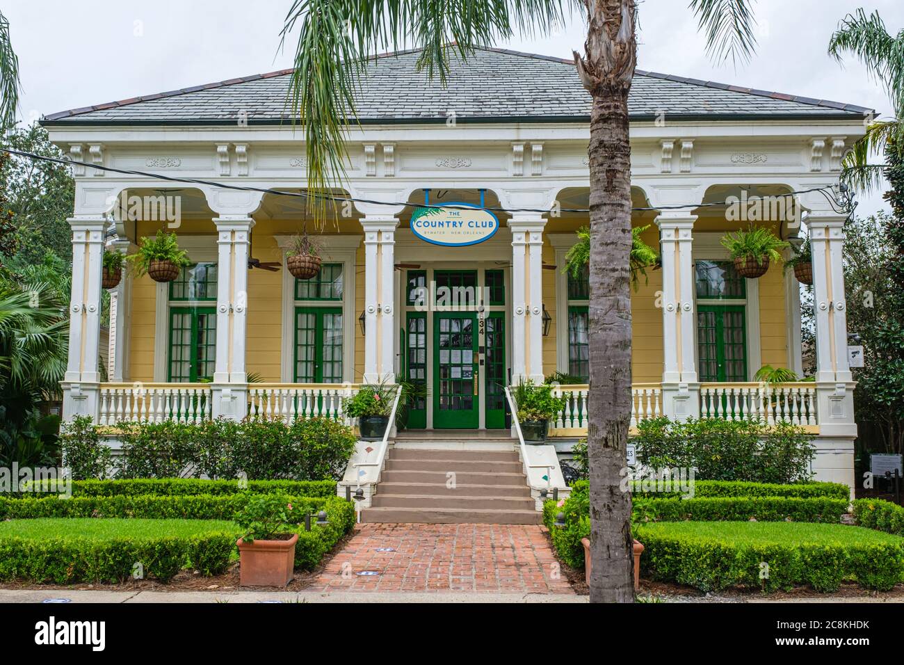 New Orleans, Louisiana/USA - 7/24/2020: The Country Club Restaurant in ...