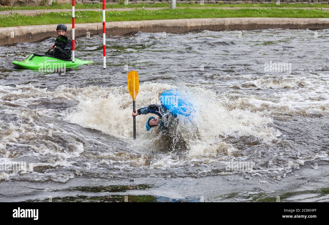 Teesside tees barrage international white water centre hi-res stock ...
