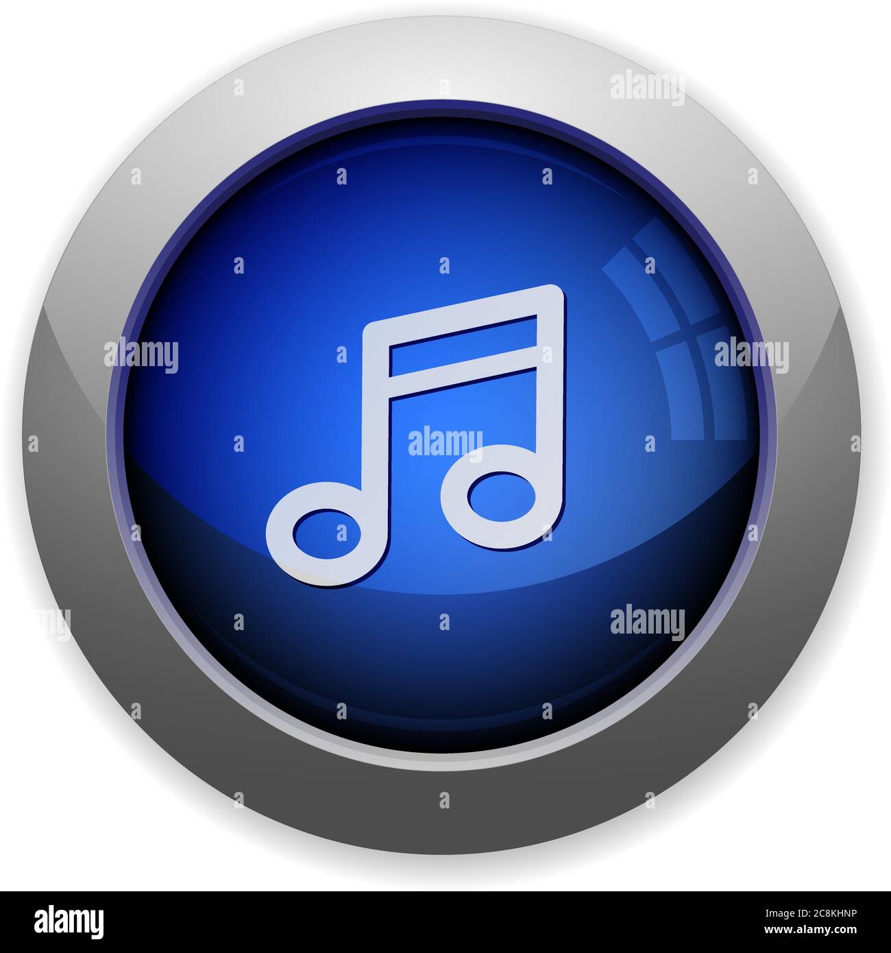 Music black color web Stock Vector Images - Alamy
