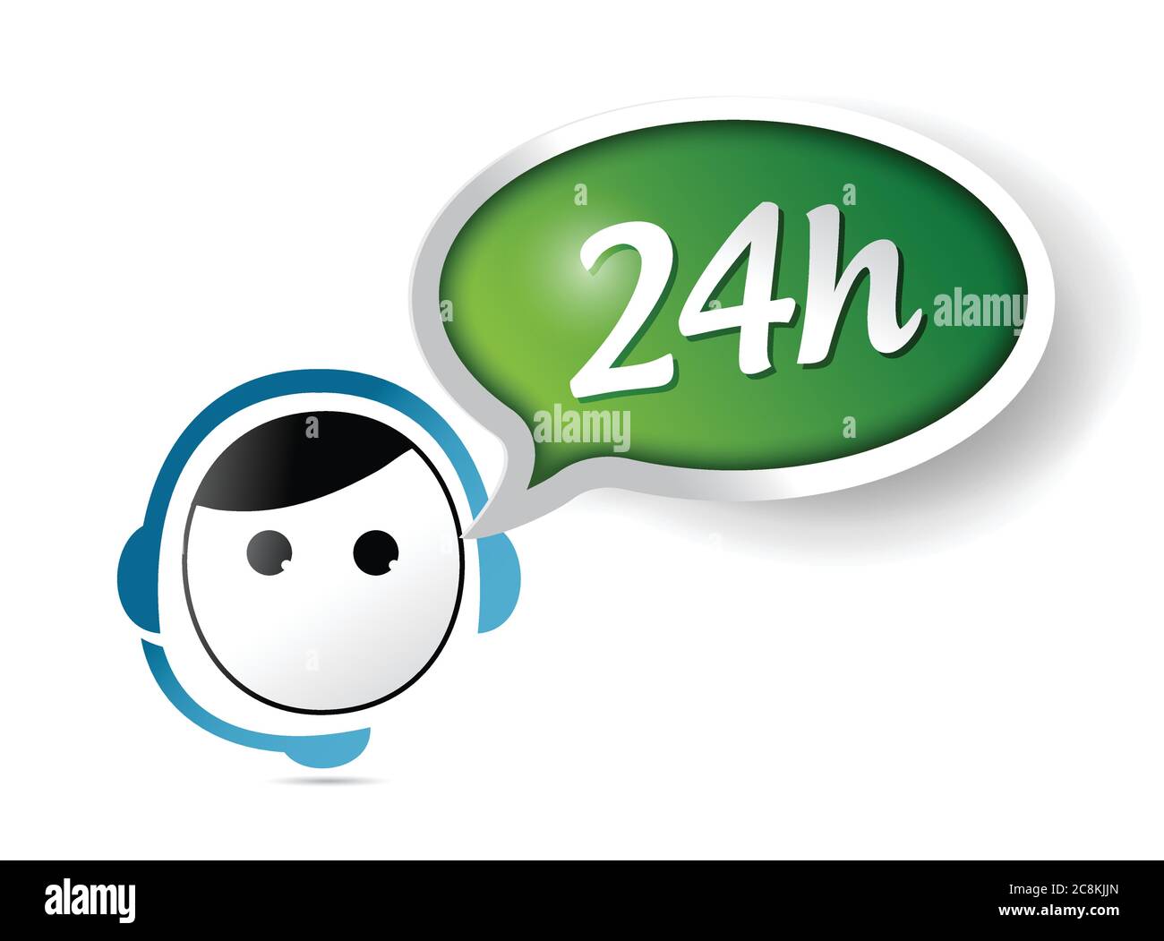 Call handling Stock Vector Images - Alamy