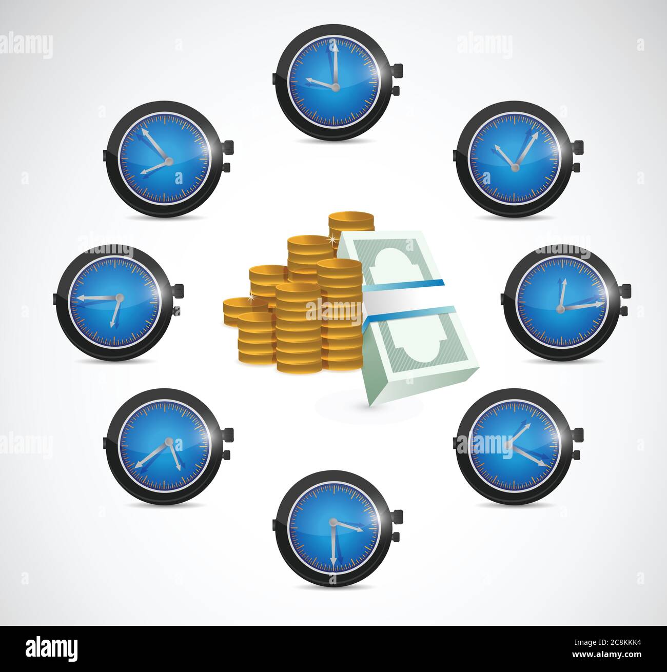 Timezone and map hi-res stock photography and images - Alamy