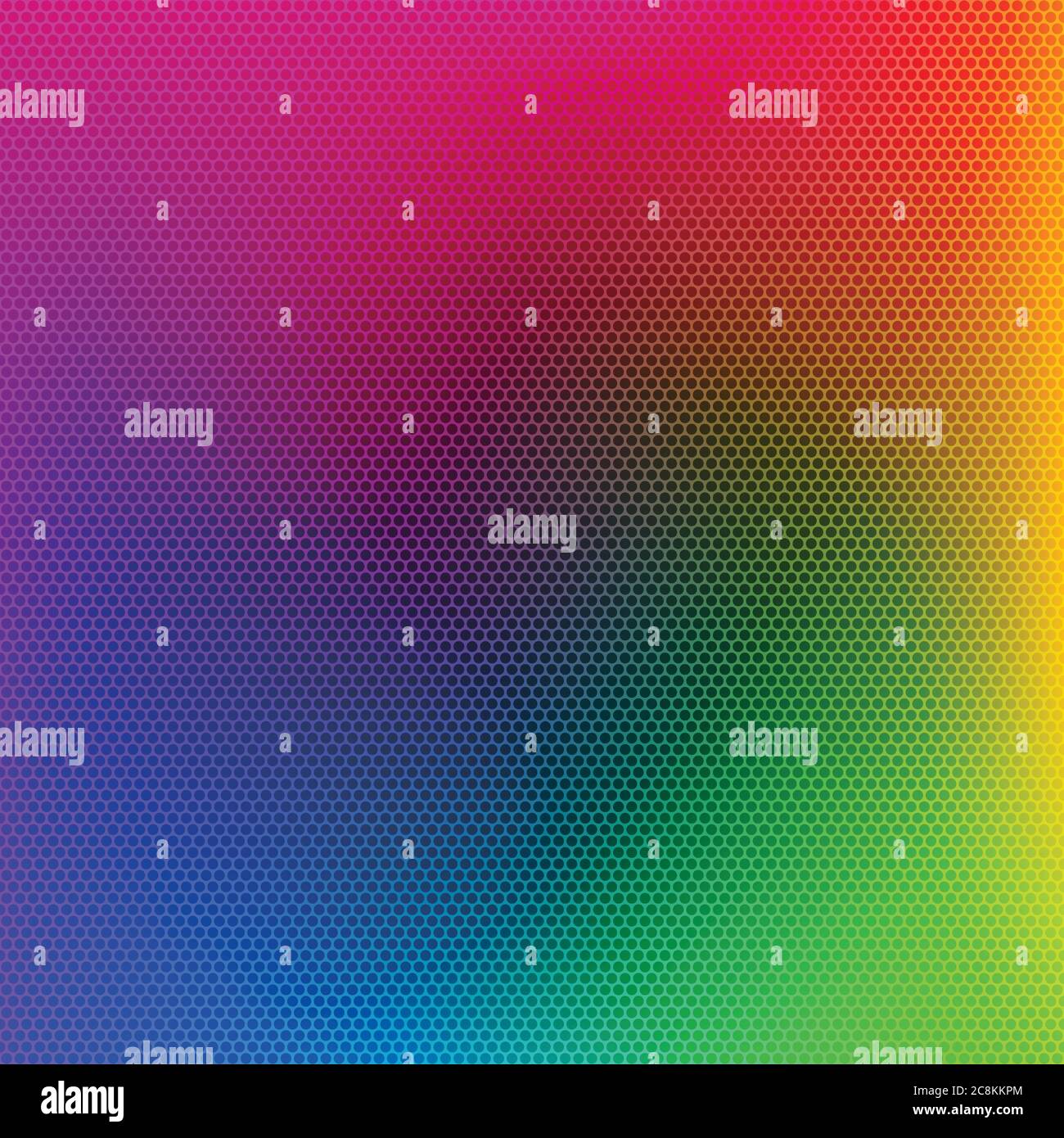 Metal grate background with rainbow colors. Colorful gradient metallic ...