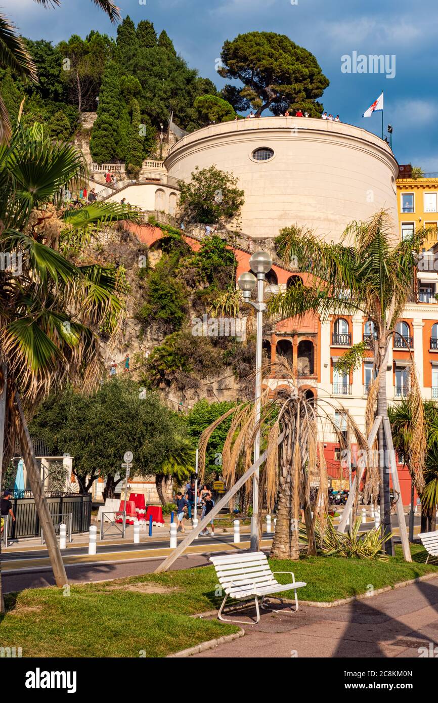 Bellanda Tower in the city of Nice - CITY OF NICE, FRANCE - JULY 10 ...