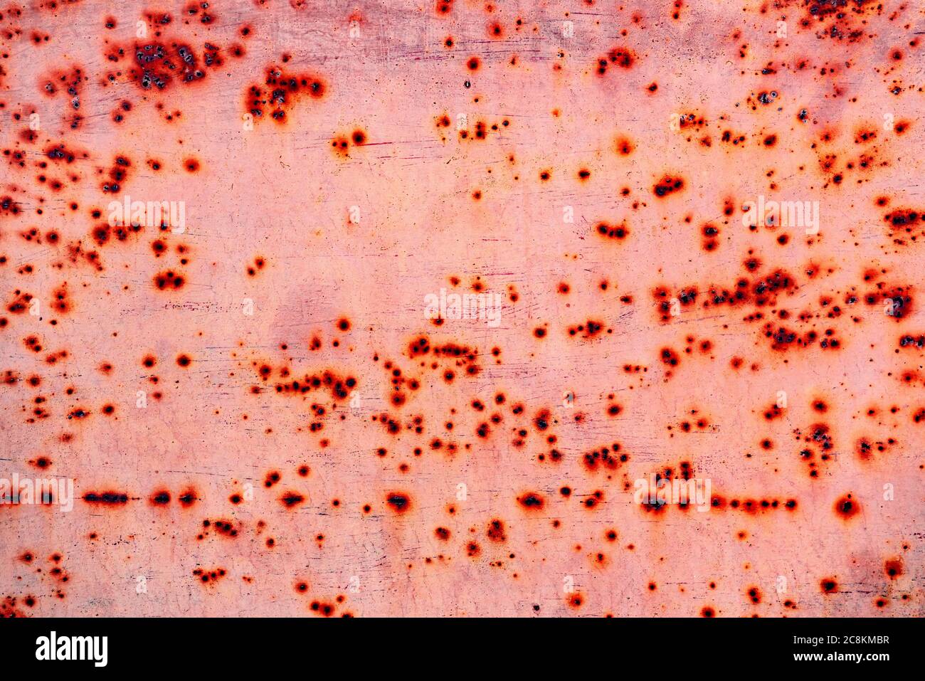 Background or structure of red metal or steel Stock Photo - Alamy