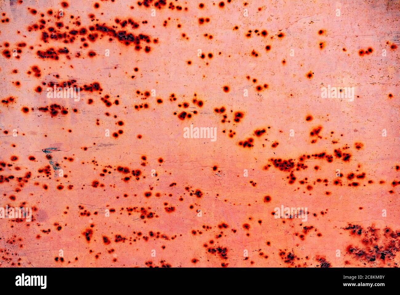 Background or structure of red metal or steel Stock Photo - Alamy