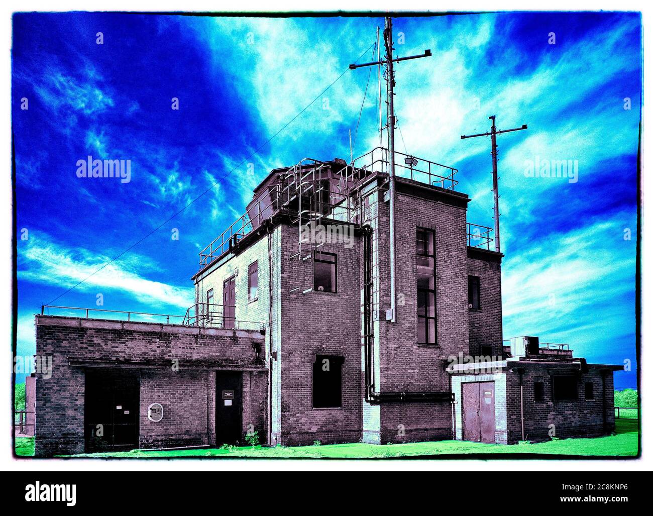Greenham common control tower hi-res stock photography and images - Alamy