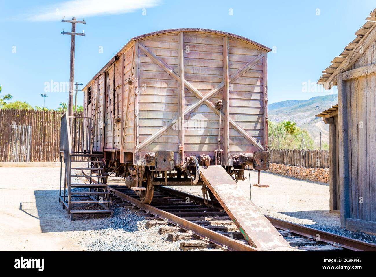 Old wagon sunrise in hi-res stock photography and images - Alamy