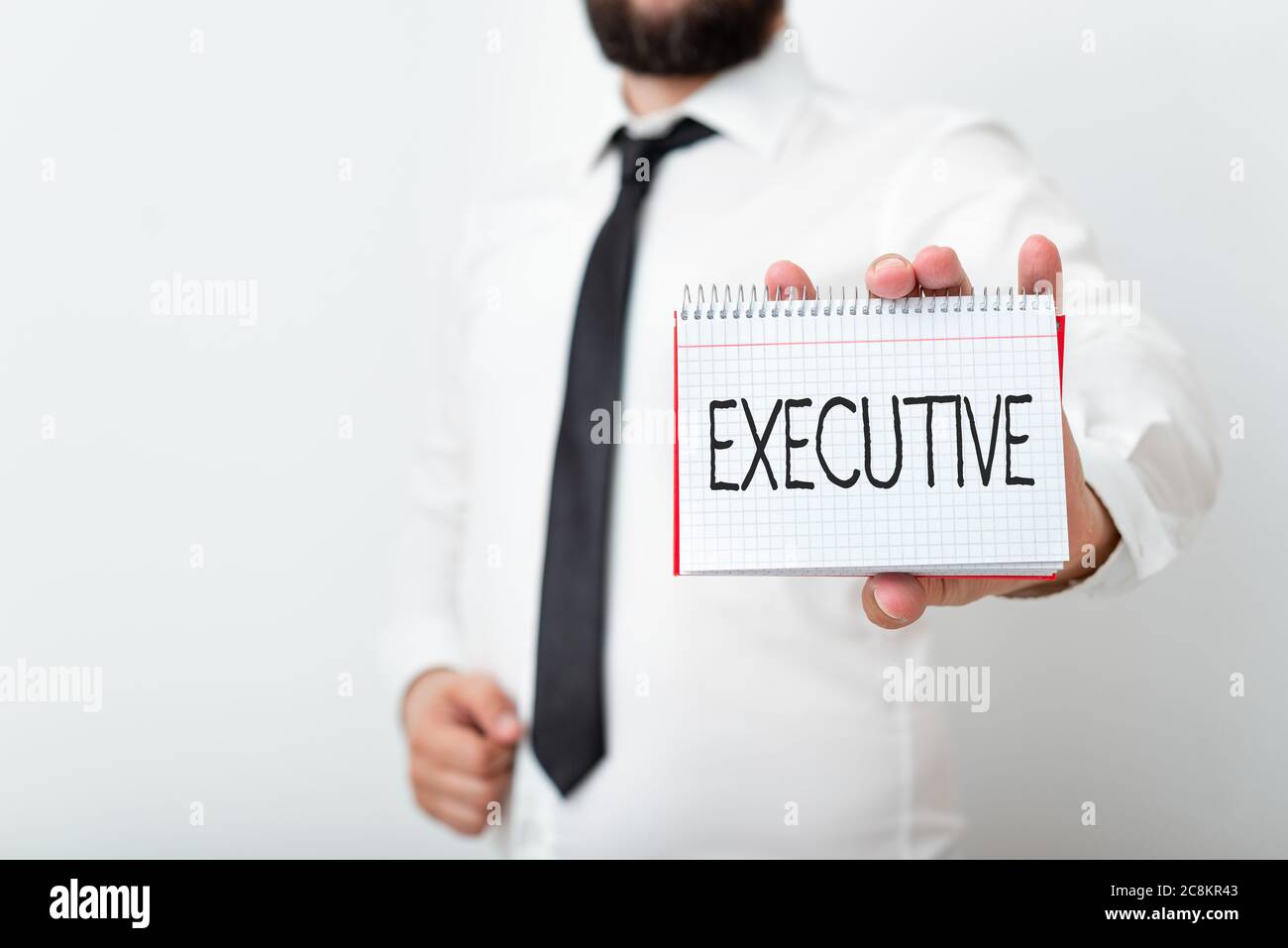 Handwriting text writing Executive. Conceptual photo belonging to the ...