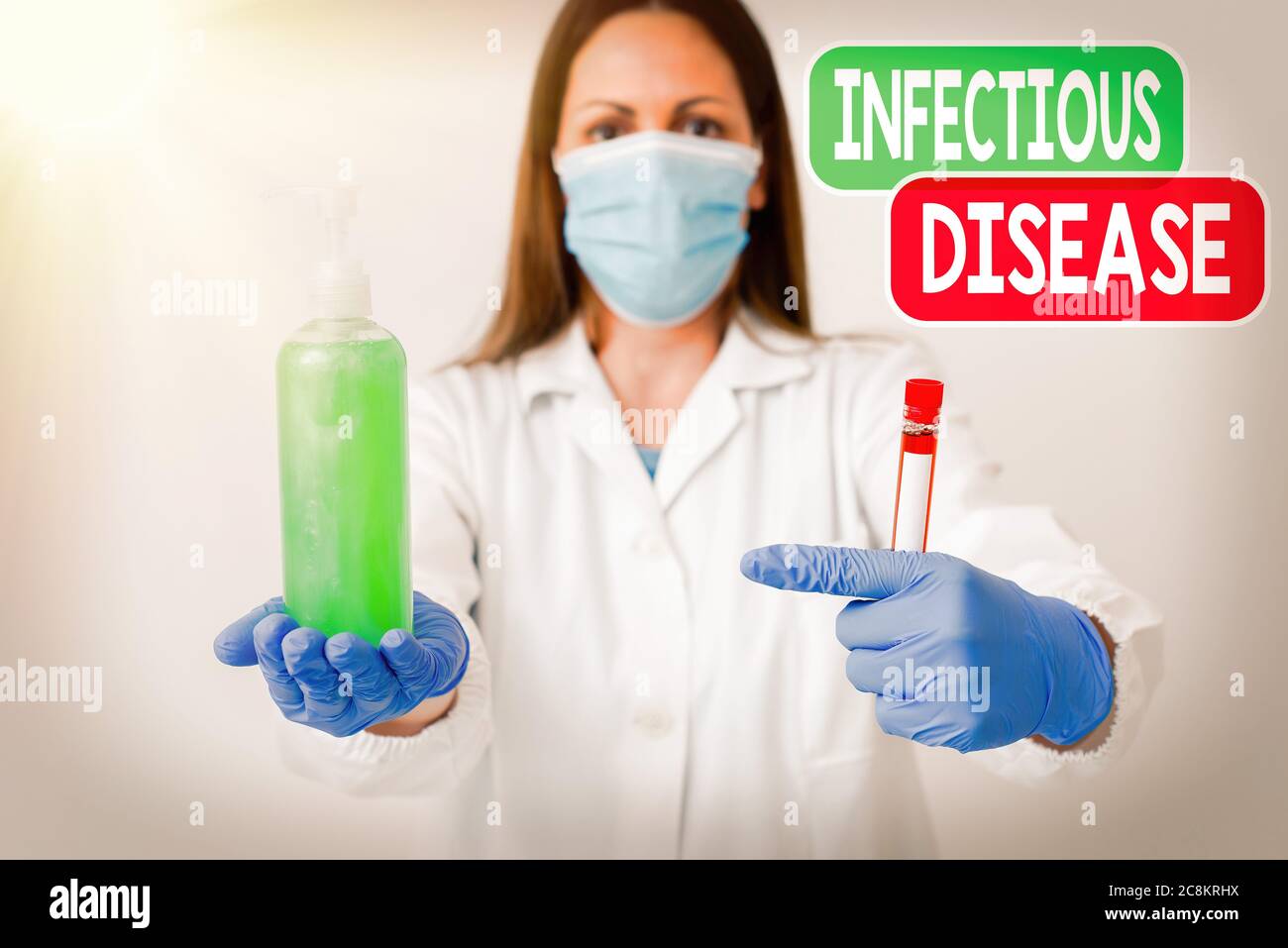 Conceptual hand writing showing Infectious Disease. Concept meaning ...