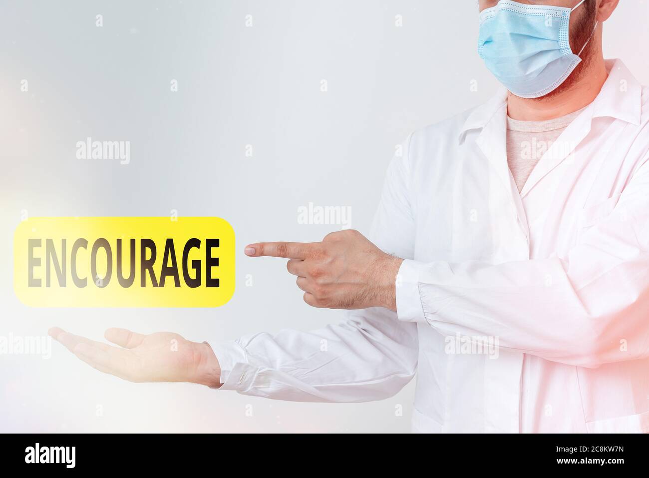 Word writing text Encourage. Business photo showcasing to inspire with ...