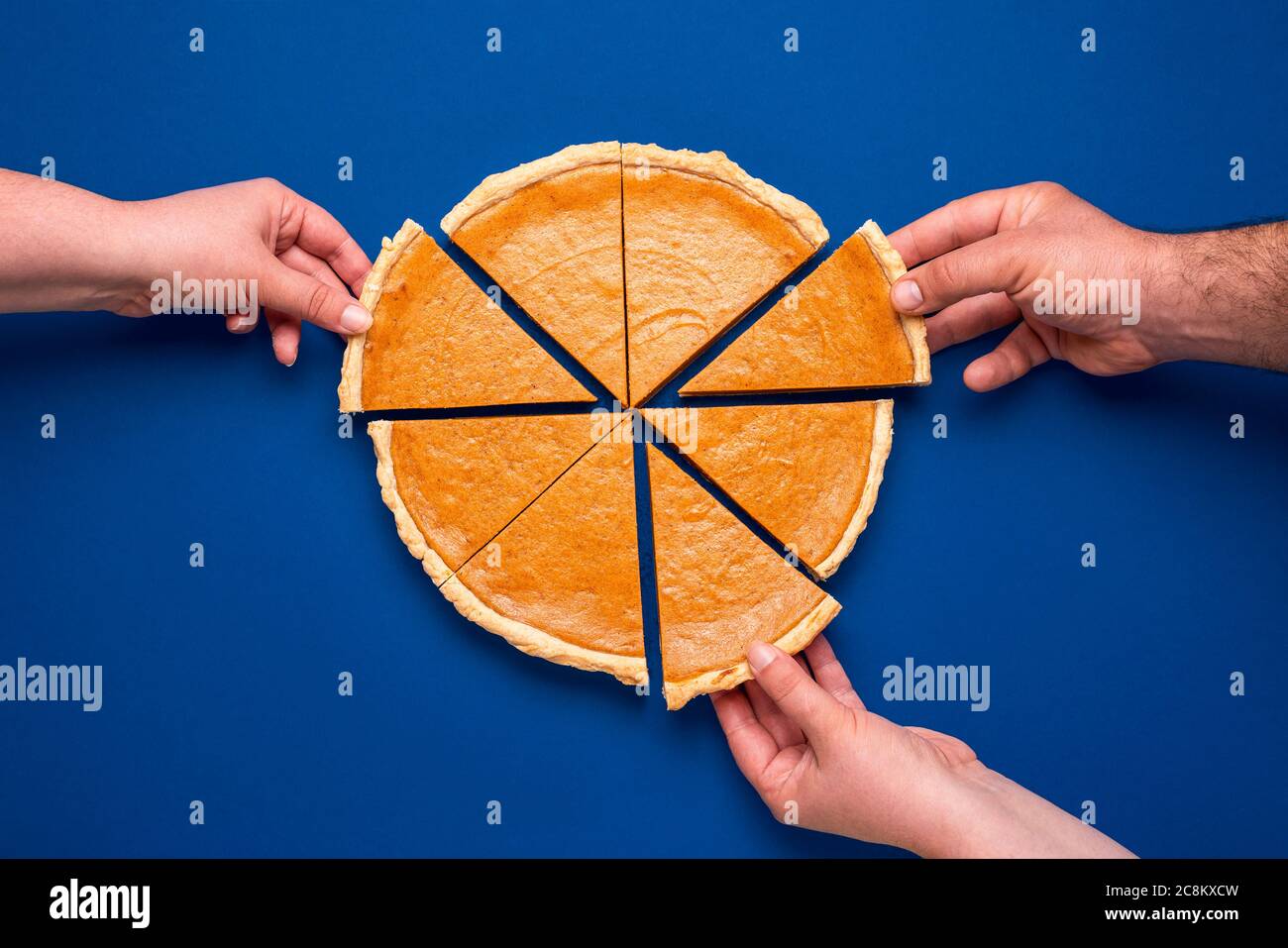 Hands grabbing a piece of the cake hi-res stock photography and images ...