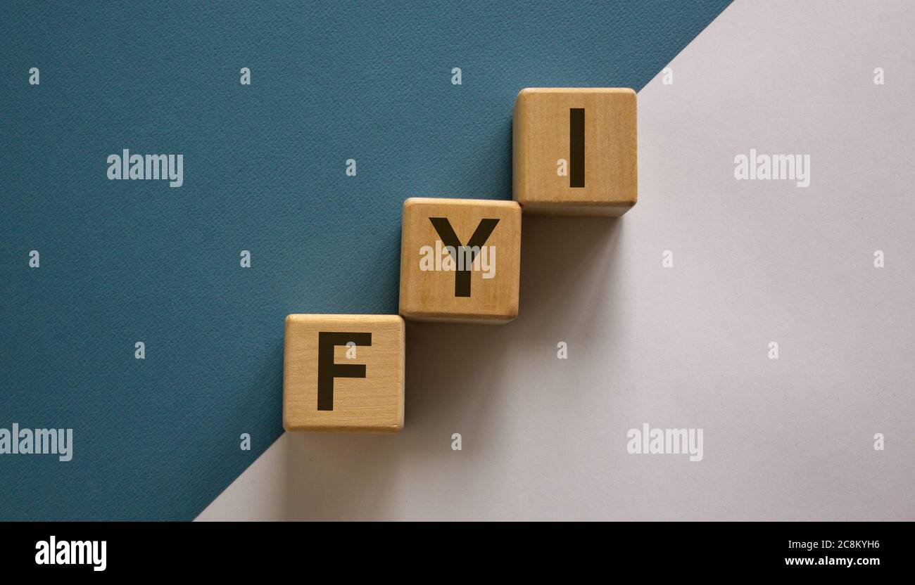 Fyi note hi-res stock photography and images - Alamy