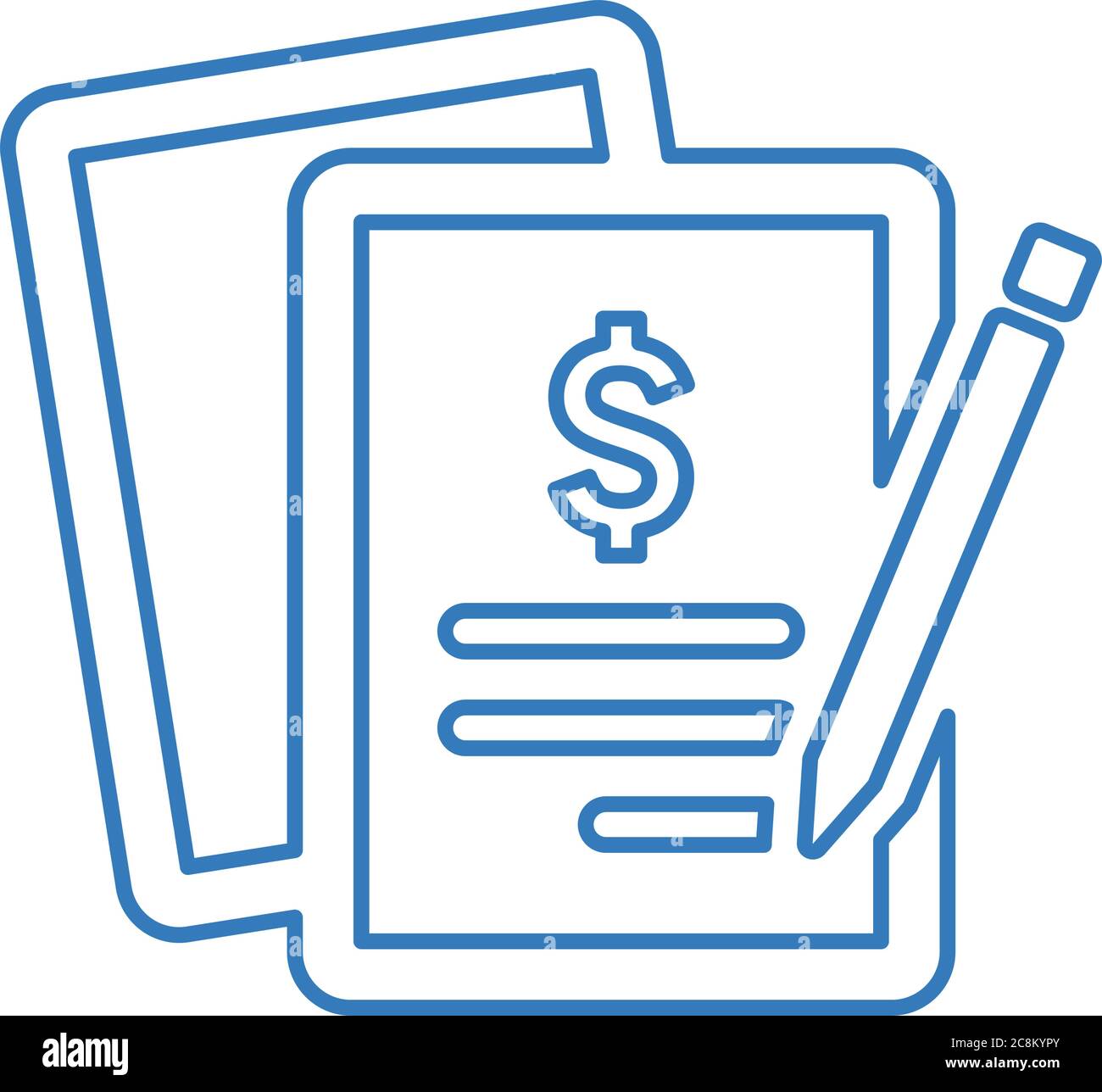 Contract sign icon. Beautiful design and fully editable vector for ...