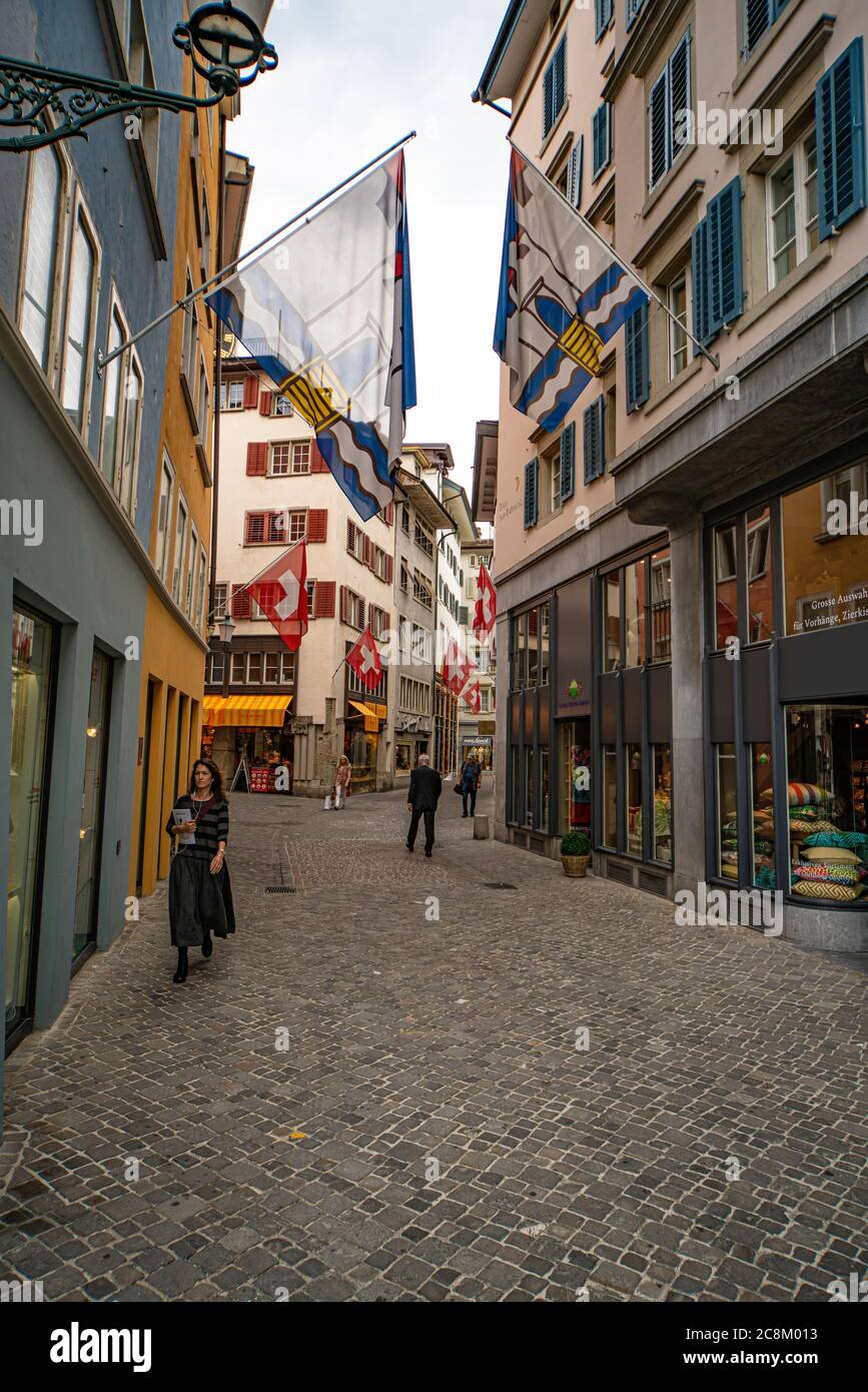 Street View Zurich Switzerland