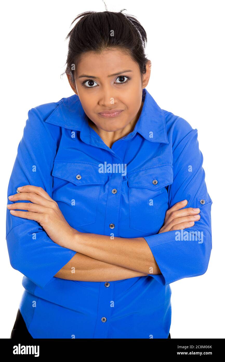 Irritated expression hi-res stock photography and images - Alamy