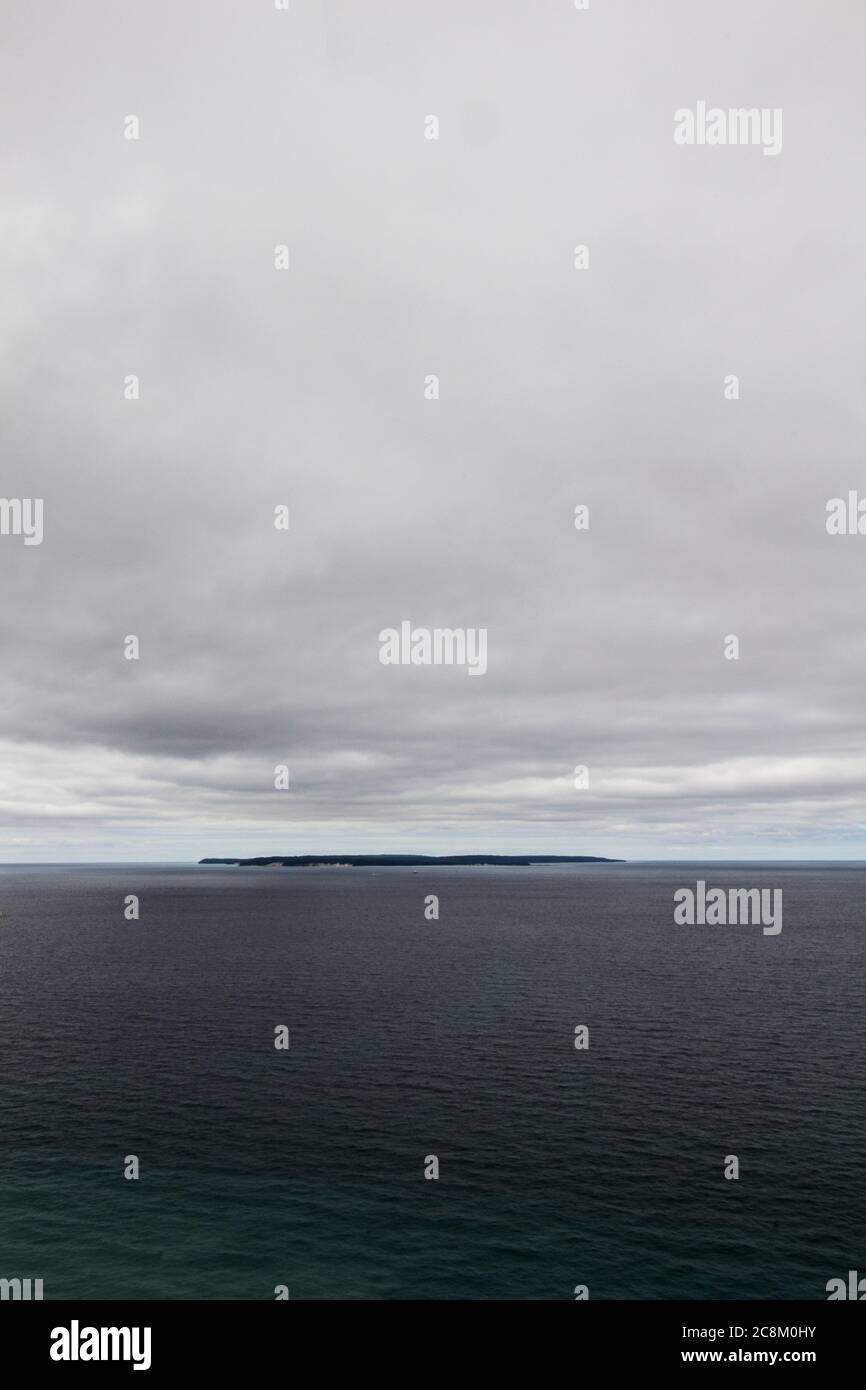 Pyramid Point, Sleeping Bear Dunes National Lakeshore, Michigan Stock ...