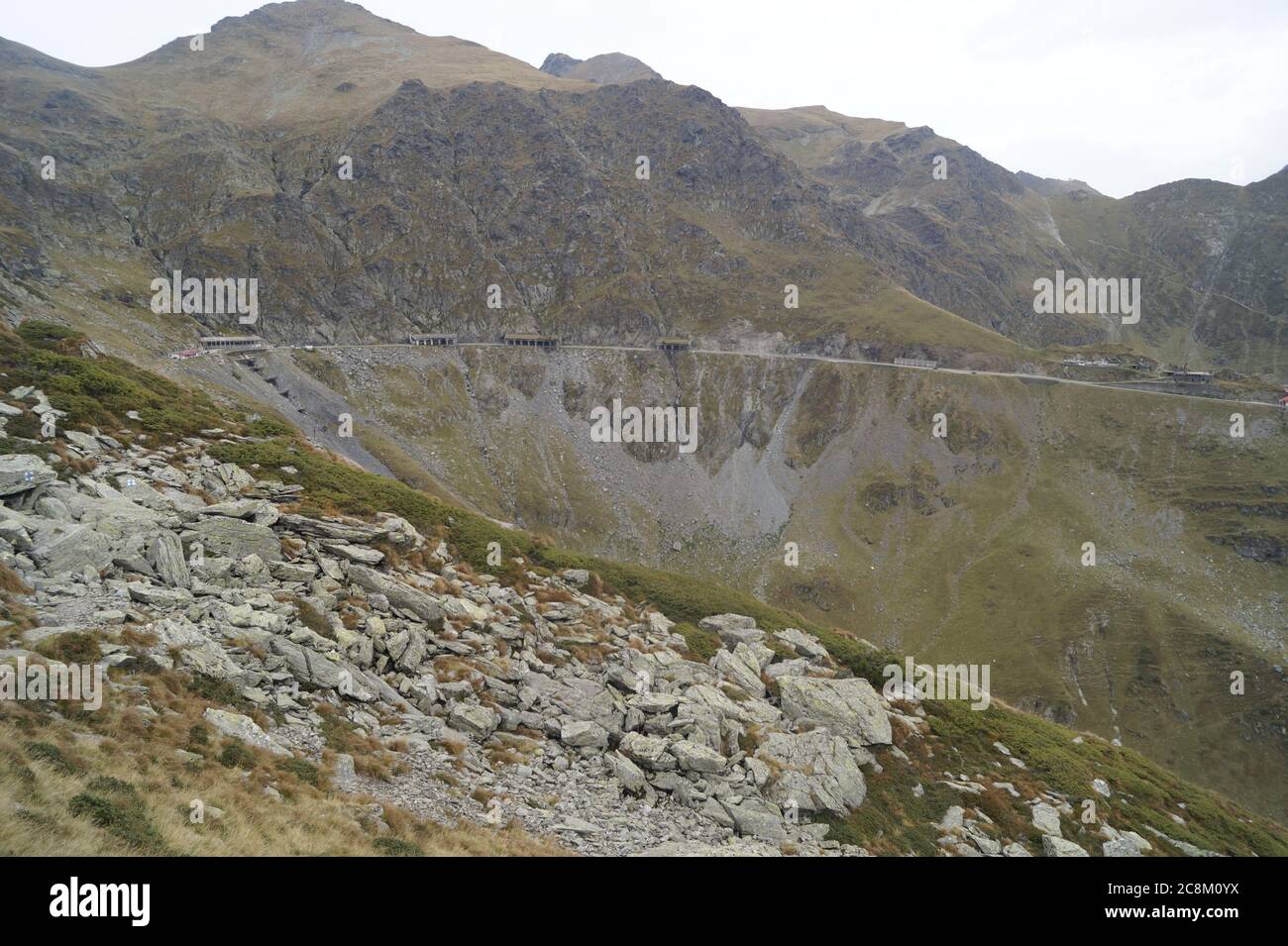 Level up mountain road Stock Photo - Alamy