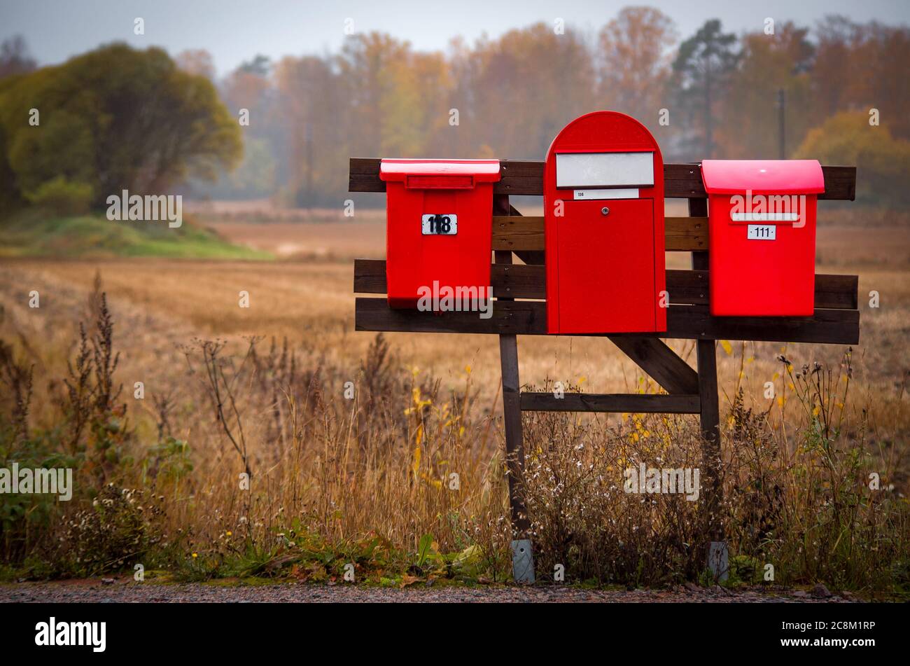 Finland mailboxes hi-res stock photography and images - Alamy