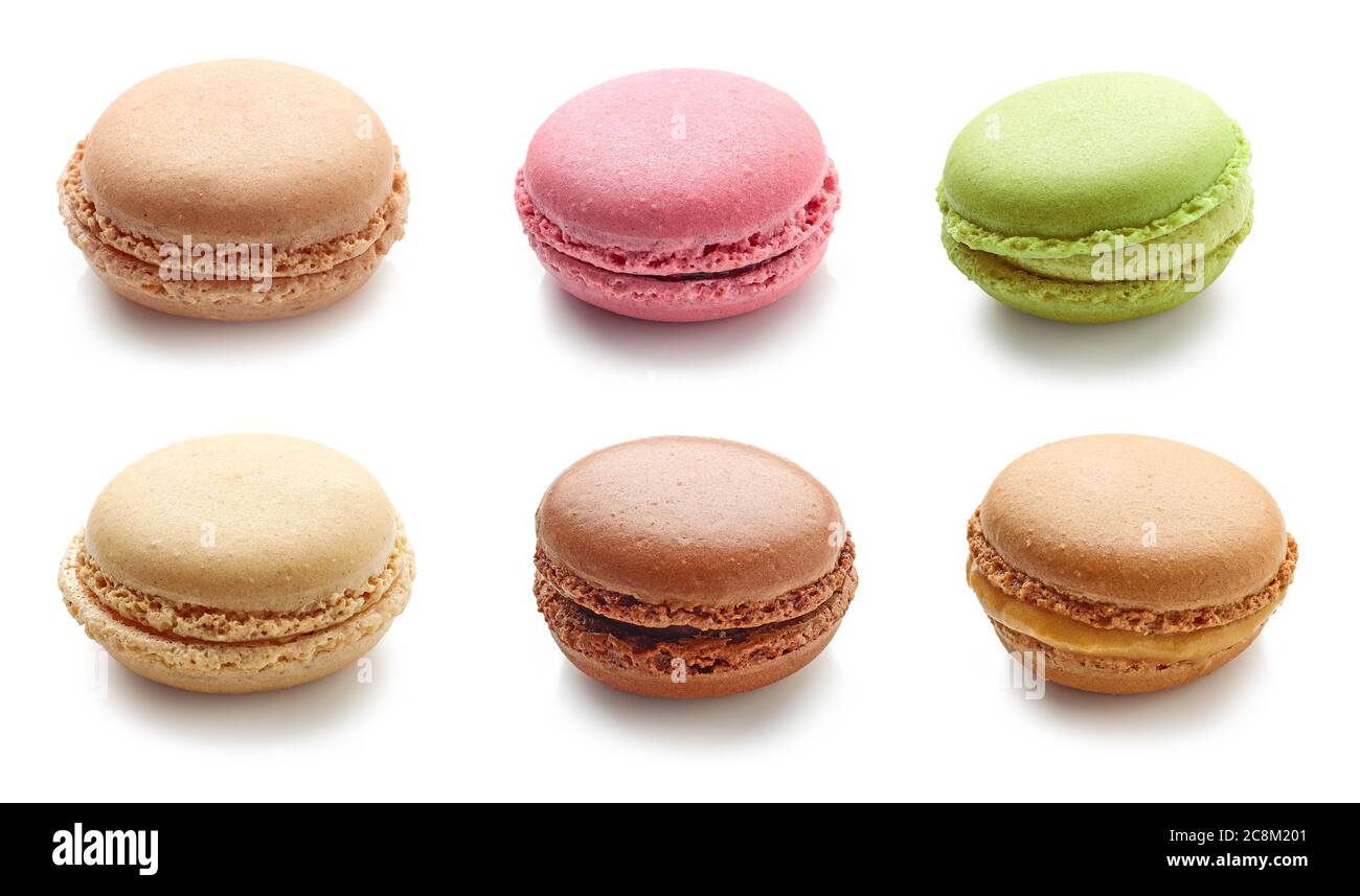 Macaroons and fruit Cut Out Stock Images & Pictures - Alamy