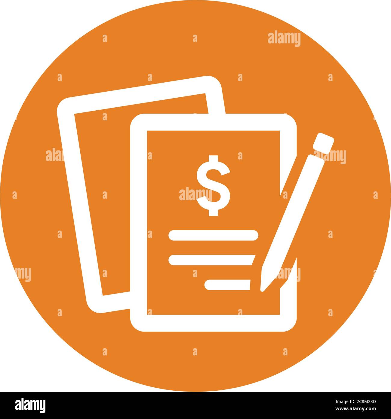 Contract sign icon. Beautiful design and fully editable vector for ...