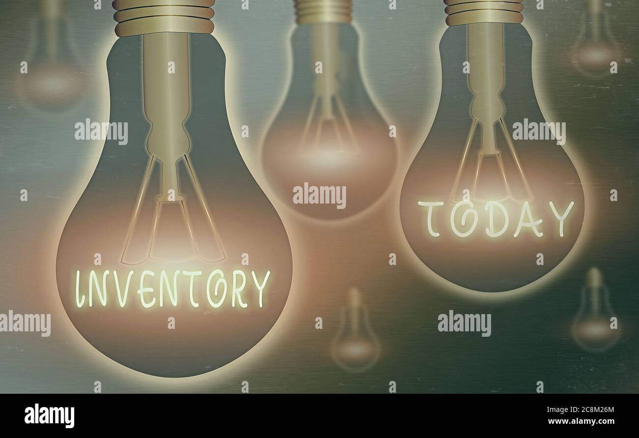 Handwriting text writing Inventory. Conceptual photo list of traits ...